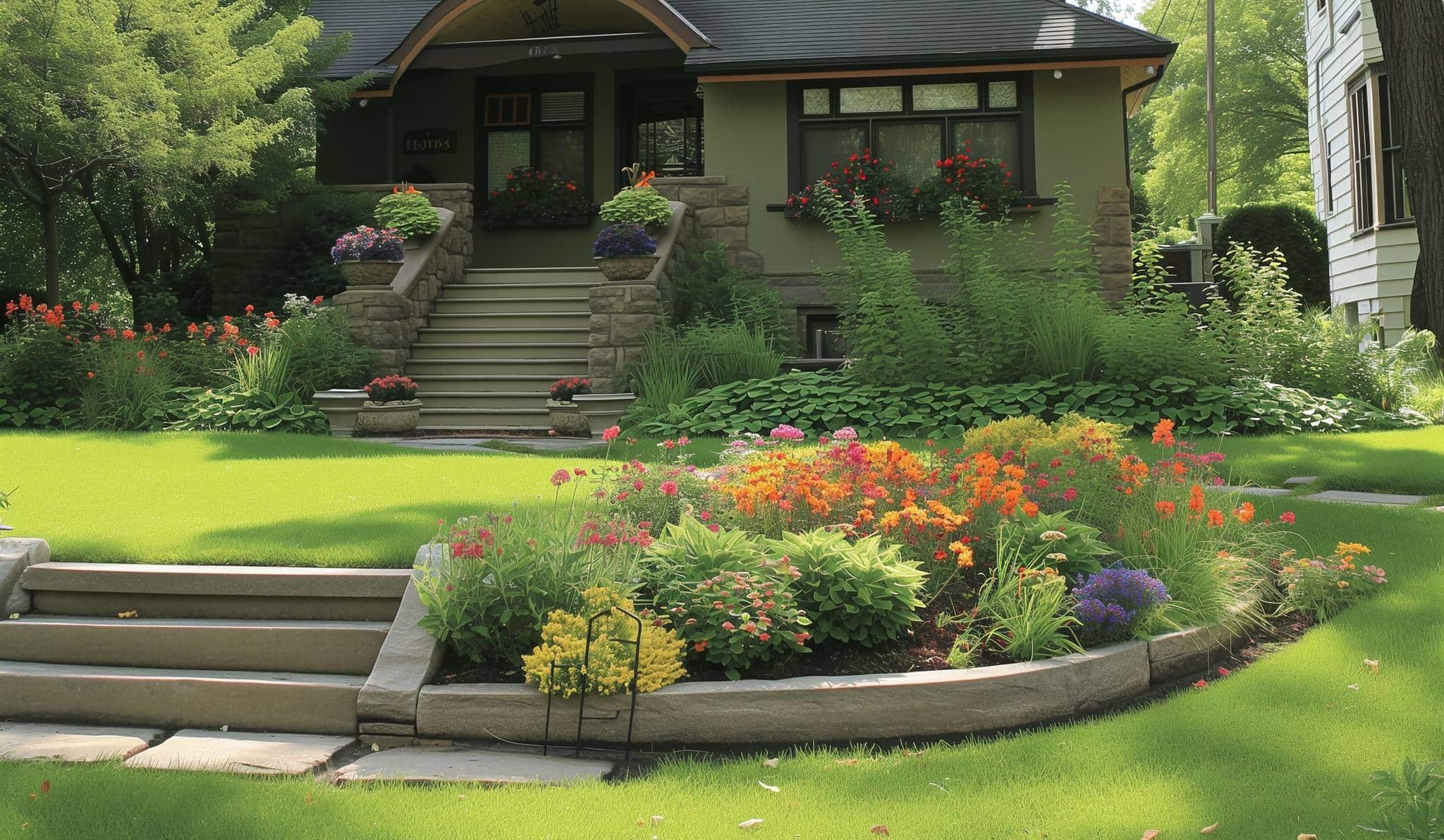 Choosing The Right Plants For A Front Yard Landscape - ALD